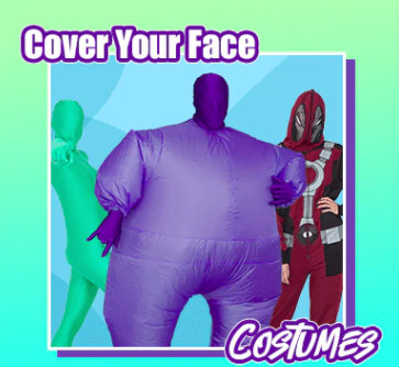 Unique Pop Culture Ways to Cover Your Face