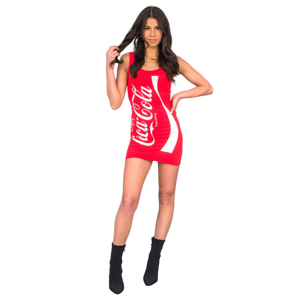 Coke Coca-Cola Tunic Tank Dress - Tank Dress Outfits - | TV Store Online