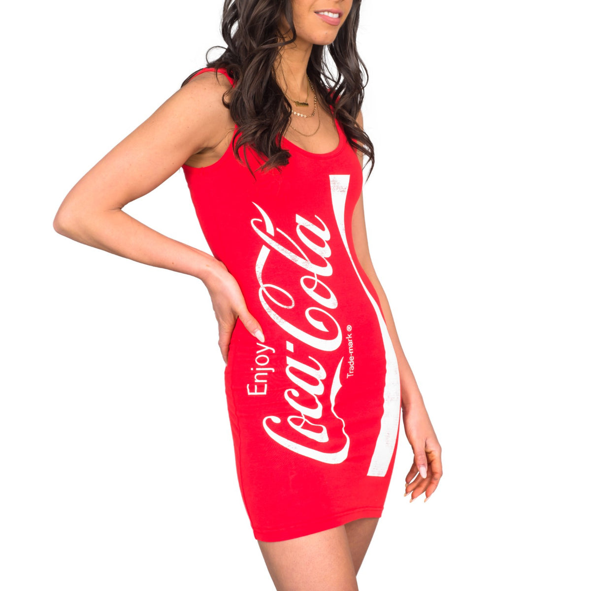 Coke Coca-Cola Tunic Tank Dress - Tank Dress Outfits - | TV Store Online