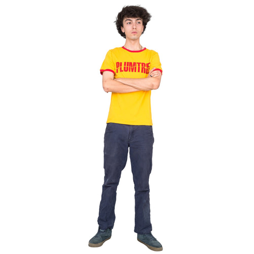 Plumtree Scott Pilgrim Band Logo Gold T-shirt - Scott Pilgrim Vs. The ...
