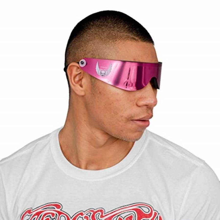 Bret Hitman Hart Vintage Wrap Around Sunglasses Halloween Costume ...