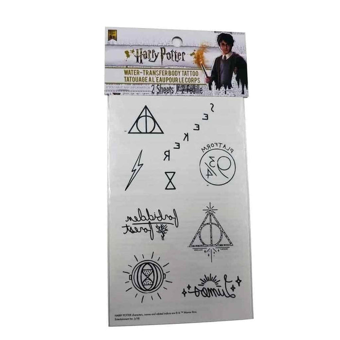 Harry Potter Temporary Transfer Body Tattoos