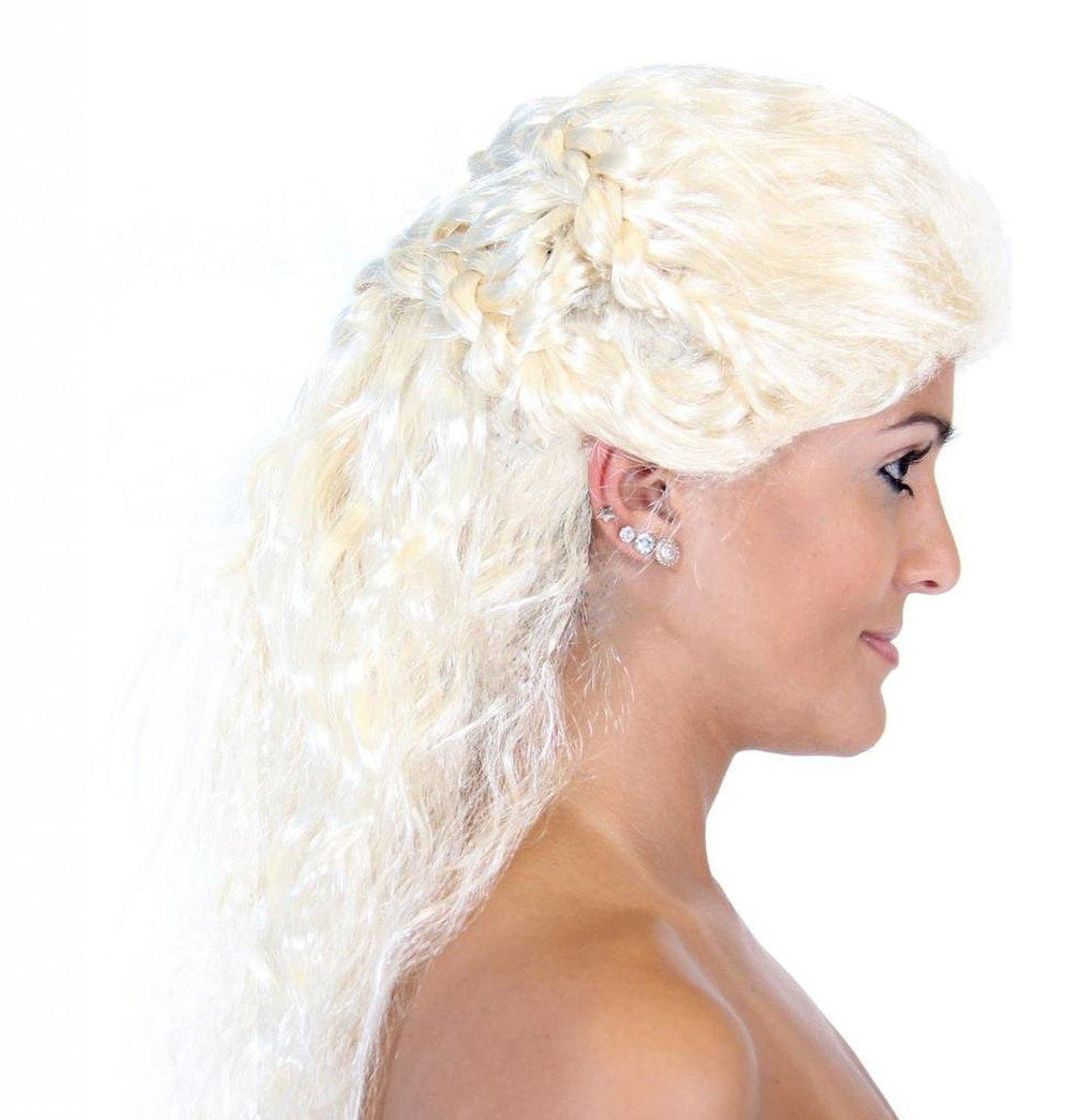 Game of Thrones Khaleesi Daenerys Targaryen DELUXE Costume Wig - Game ...