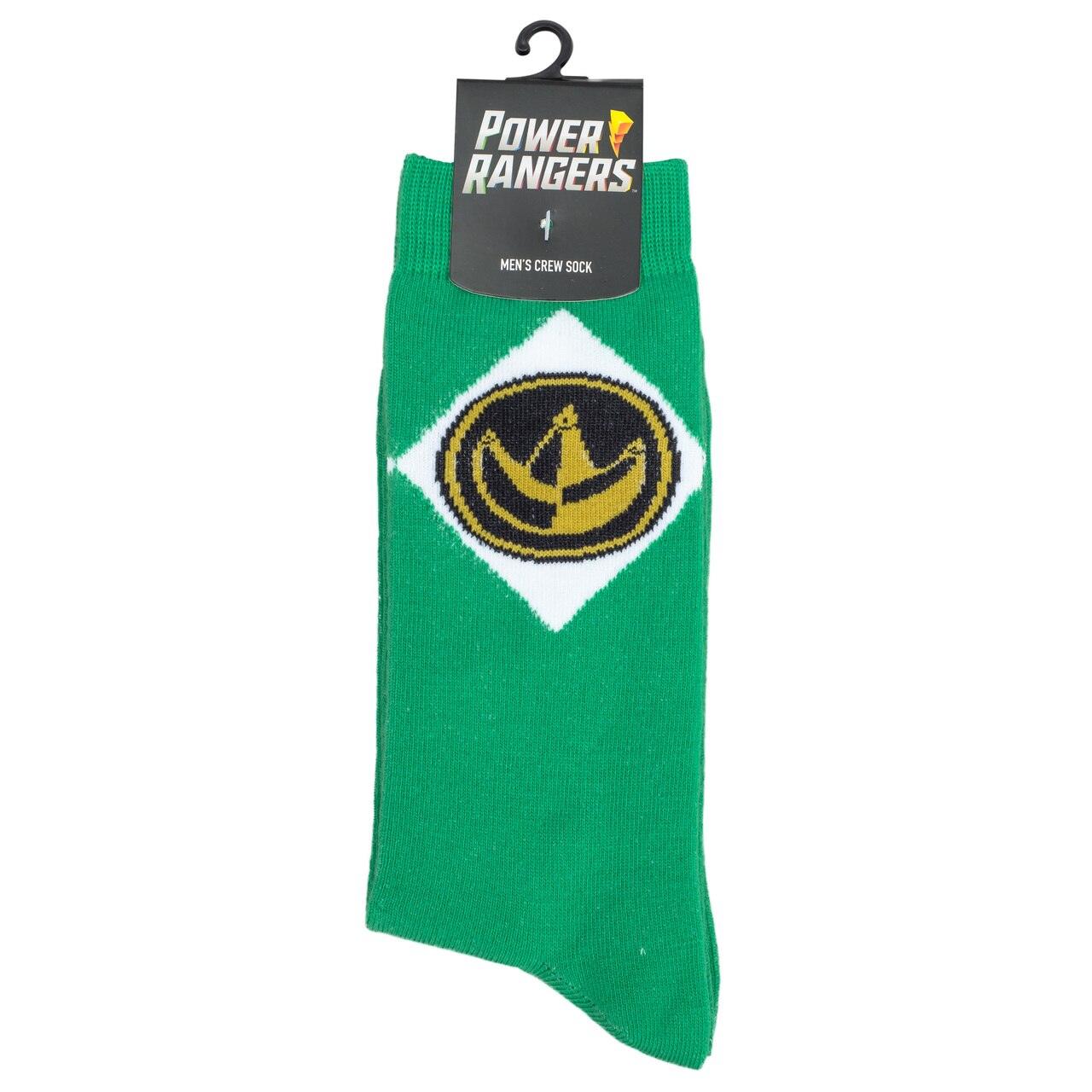 Power Rangers Logo Halloween Costume Crew Socks