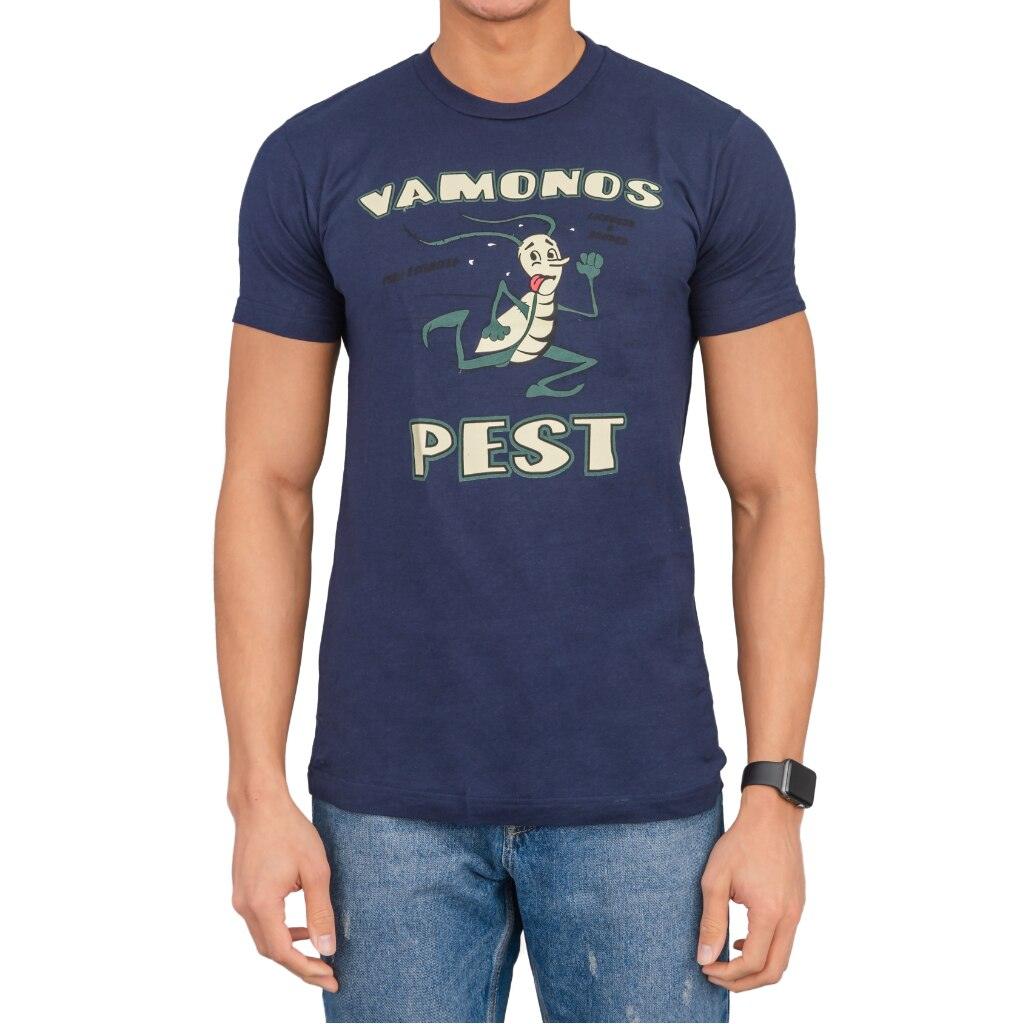 Breaking Bad Vamonos Pest Logo Adult Navy T-Shirt - Breaking Bad - | TV ...